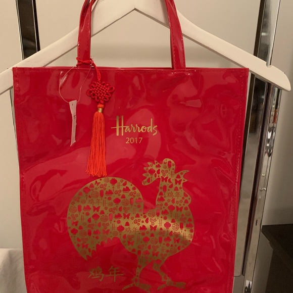 Harrods | Bags | Harrods Red Bag For Chinese New Year 27 Limited ...